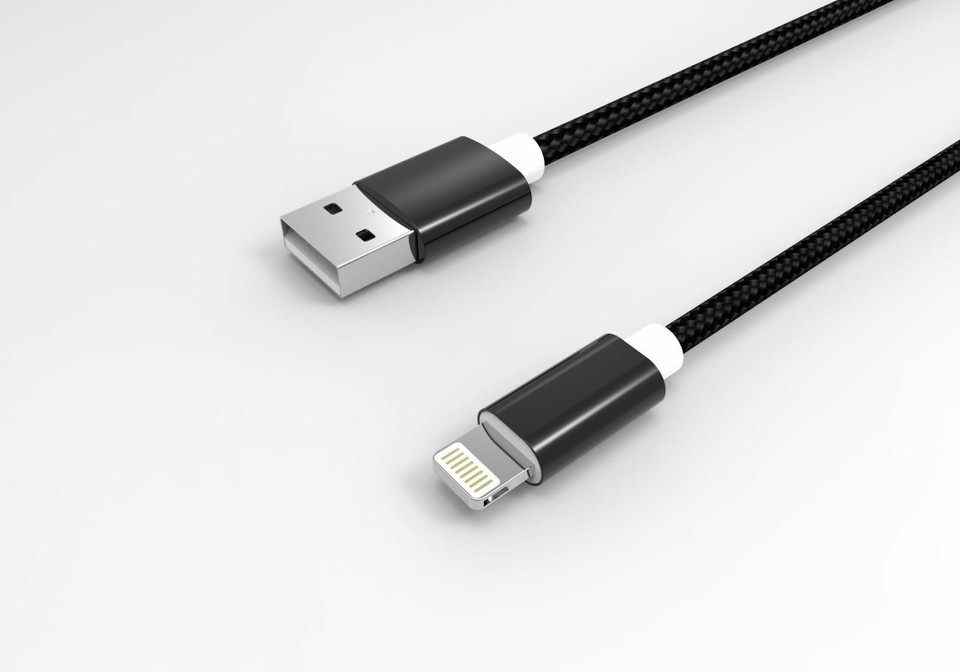 1-PACK Braided For iPhone X iPhone XR USB Charger Cable Charging Data ...