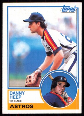1983 Topps Danny Heep Houston Astros #538 | eBay