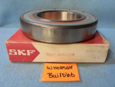SKF 6217 2RSJ/EM RADIAL DEEP GROOVE BALL BEARING 85MM X 150MM X 28 MM ...