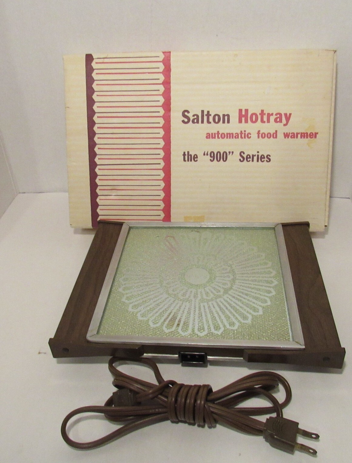 Salton Hotray Automatic Food Warmer Model H-907 Series R, H 1.5" x W 10 ...