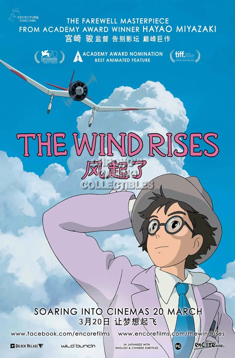 The Wind Rises English Poster