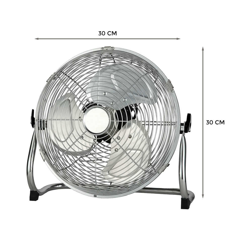 PEDESTAL COOLING FAN DESK FANS OSCILLATING STAND STANDING HOME OFFICE 2 ...