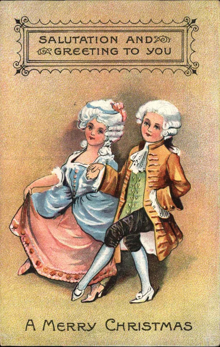 Powdered Wigs Greeting