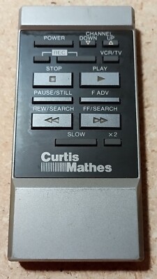 Vintage Curtis Mathes VSQS0343 Vintage Remote Control. | eBay