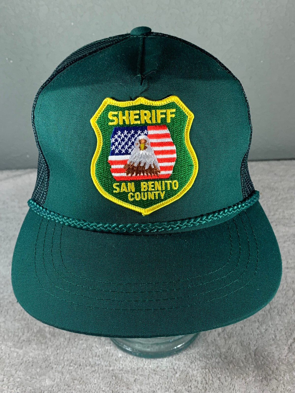 San Benito County California Sheriff Patch Hat Cap Yupoong LEO Support ...