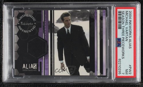 2004 Inkworks Alias Season 3 Pieceworks Michael Vartan (as Vaughn) PSA ...