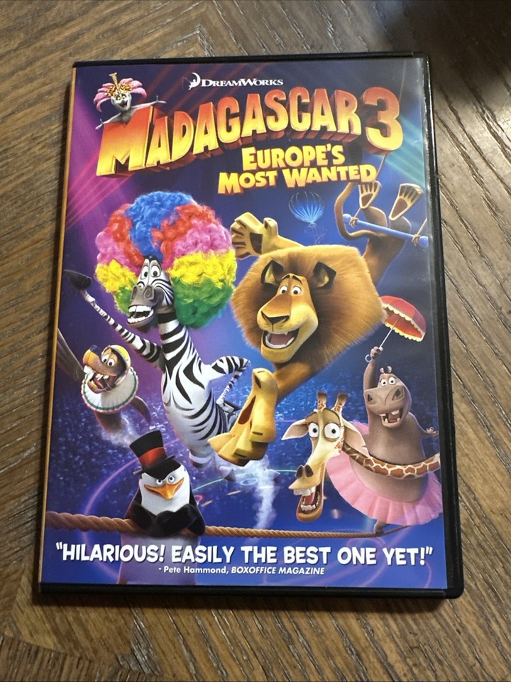 Madagascar The Complete Collection 4-Disc Set, Merry Africa Europes ...