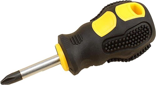 Mini Stubby Screwdriver Stainless Steel Phillips Screw Head Small ...