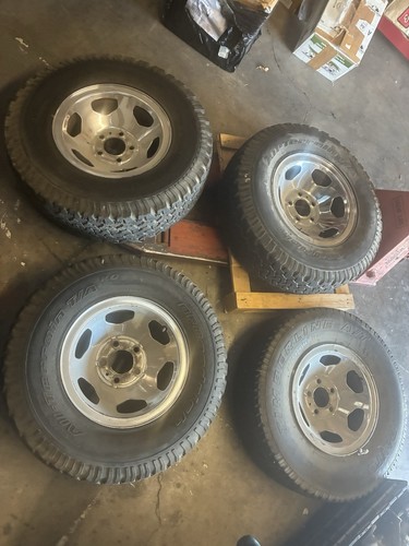 1988-1997 454 SS CHEVY TRUCK CHROME SPORT WHEELS 5 LUG 5x5 15x7 GM OEM ...