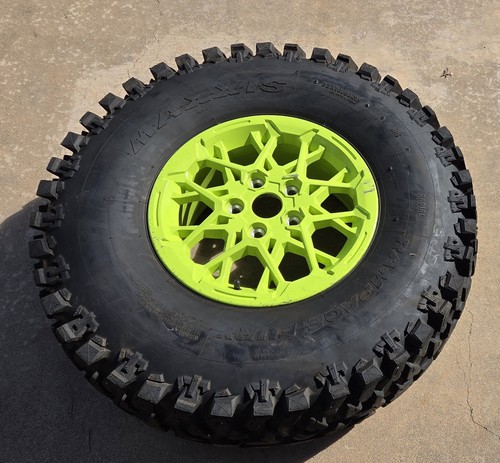POLARIS RZR PRO R TURBO R WHEEL TIRE 32x10-15 RAMPAGE FURY 15x7 5 LUG ...