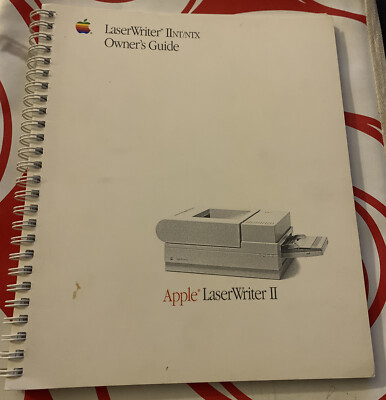 Apple LaserWriter II NT/NTX Owners Guide | eBay