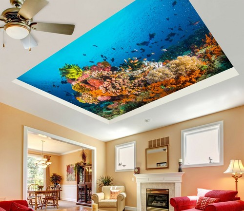 3D Sea Stone 064 WallPaper Murals Wall Print Decal Wall Deco AJ ...