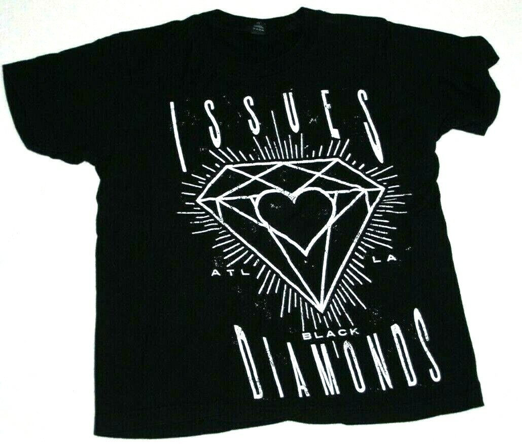 Issues Band Logo Black Diamond Diamond Black