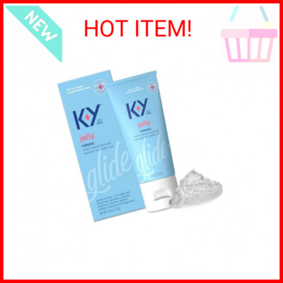 K-Y Jelly Water Based Lube For Sex, Anal Lube, Non-Greasy Water Based ...
