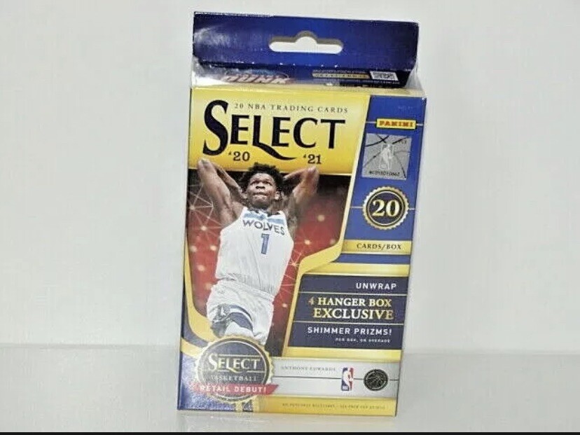 2021 NBA SELECT HANGER BOX SEALED 20 Cards BASKETBALL 4 SHIMMER PRIZMS ...