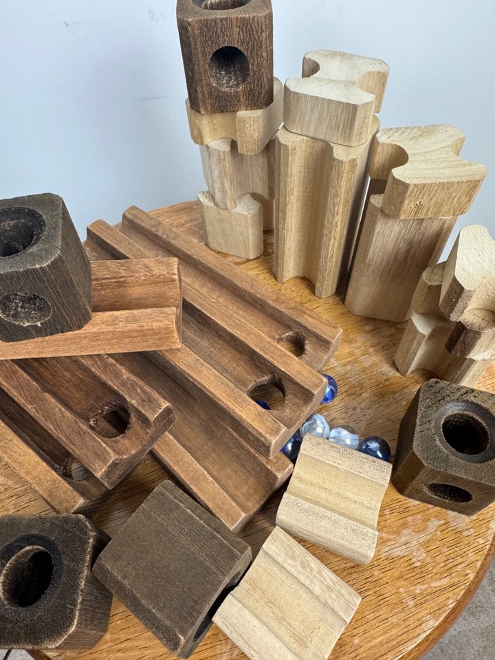 Amaze'n Marbles Wooden Marble Maze Construction Toy by Toys-n-Things | eBay