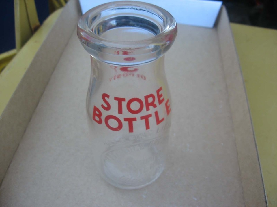 1/2 PINT 3 CENT DEPOSIT BLUE RIDGE CREAMERY LURAY VA VIRGINIA MILK ...