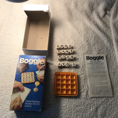 Vintage 1976 Parker Brothers Boggle Replacement Piece Part Letter ...