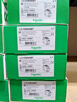 Schneider Electric TeSys Deca Contactor 65A 40HP LC1D65AB7 | eBay