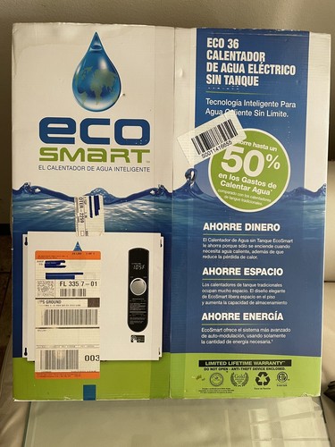 EcoSmart 36 Largest, Most Powerful Whole House Tankless Electric Water ...