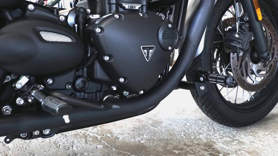 Triumph Bonneville T120 T100 2016+ Forward Controls Highway Foot Peg ...