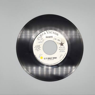 Jim Reeves Is It Really Over? Single Record RCA Victor 1965 47-8625 ...