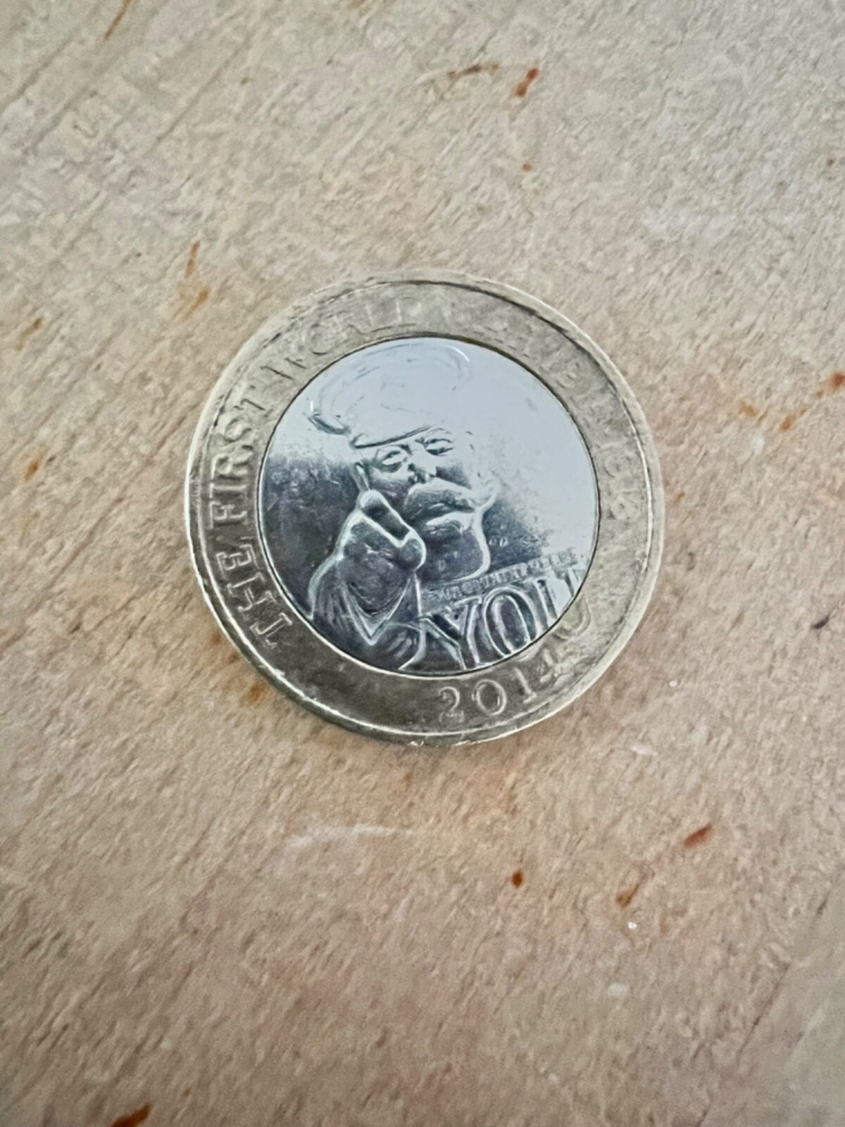 LORD KITCHENER £2 TWO POUND COIN FIRST WORLD WAR VERY RARE MINT ERRORS ...