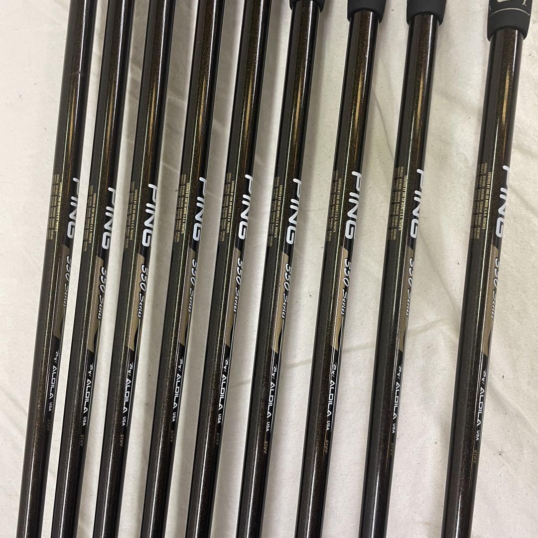 PING BLADE i3 Iron Set 9 pcs (3-9, W, S) PING 350 Series Flex S | eBay