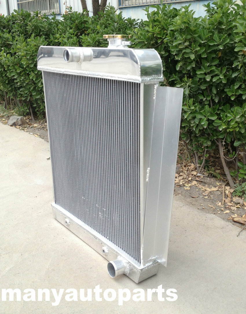 3 ROW ALUMINUM RADIATOR 1955-1959 CHEVY PICK UP TRUCK V8 1956 1957 1958 ...