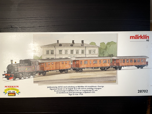 Marklin 28702 Historic SJ Passenger Train | eBay
