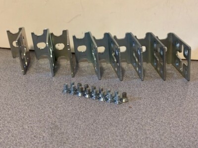 ⭐️ Lot of 4 pairs HP 1U Rack Mount Ear Bracket Kit w/ screws FAST ...