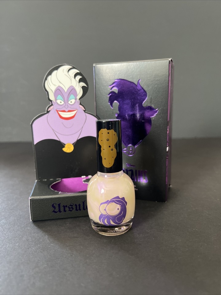 BESAME Disney Villains NAIL POLISH Set Ursula Sea Witch NEW Little ...