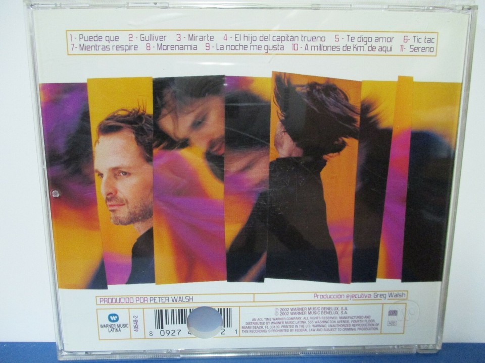 Miguel Bose - Sereno - CD - MINT condition - E19-642 | eBay