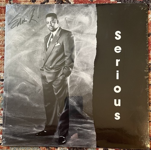 EDDIE K. “Serious” LP SEALED NEW 1991 DLA Records Sax Funk Hip Hop Soul ...