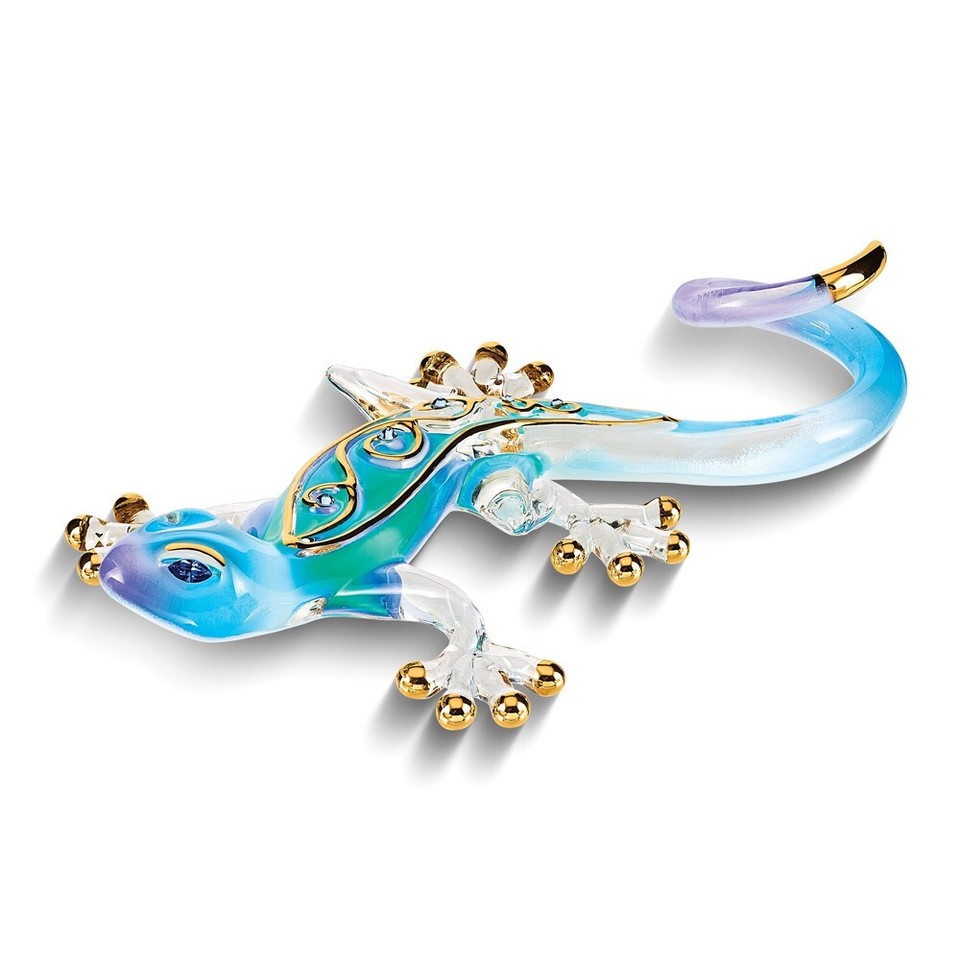 Desert Jewel Gecko Glass Figurine | eBay