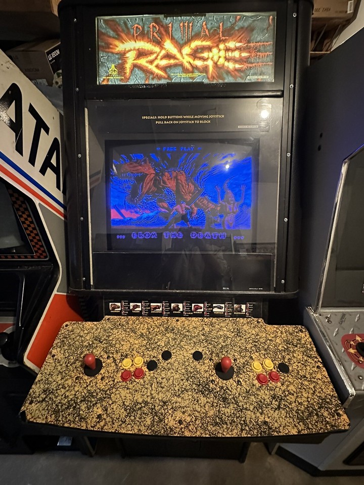 PRIMAL RAGE - Arcade Machine - 100% Working Game! Classic Fighter | eBay