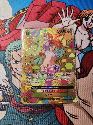 One Piece English OP09 Emperors In The New World Nami SP OP08 106 MINT ...