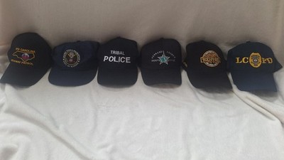 Men’s Hat Bundle of law enforcement police baseball caps | eBay