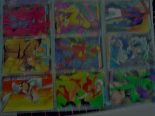 1995 Wildcats animated trading cards in plastic 9 pocket sleeves with 8 ...