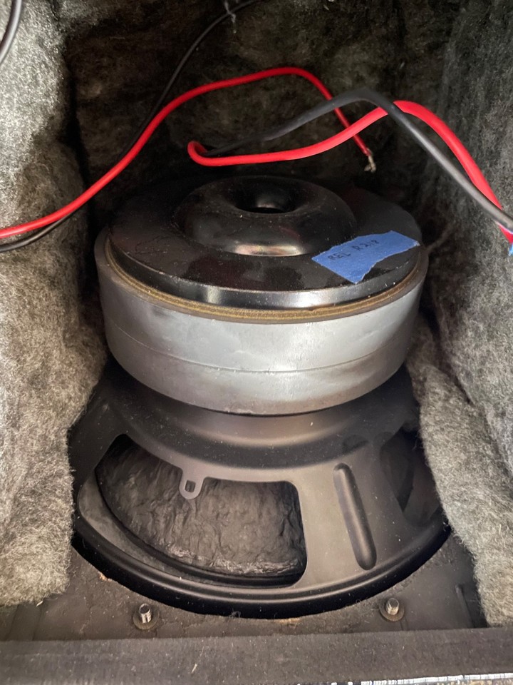 REL Acoustics REL R-218 Subwoofer Speaker 10" Long-Throw Woofer Driver ...