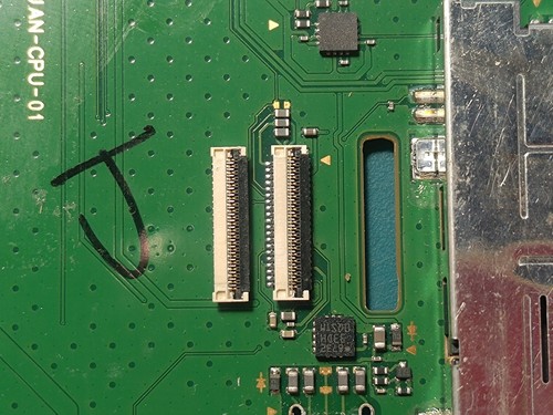 2DS XL LL LOWER LCD Flex Cable Clip Ribbon Socket Connector Display ...