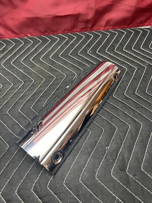 oem Harley 18-24 M8 Fatboy Chrome Head Light Nacelle Right Panel Trim ...