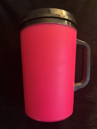 Vtg Aladdin Insulated Travel Mug Pink 32 oz Hot Coffee or Cold Beverage ...