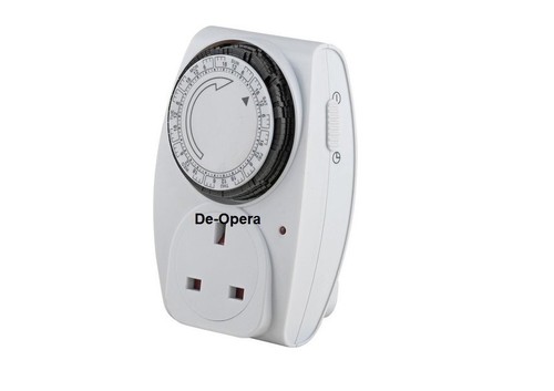 Masterplug 7 Day Mechanical Timer Weekly Segment Timer Indoor Use | eBay UK