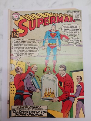Superman #158 (DC Comics January 1963) | eBay
