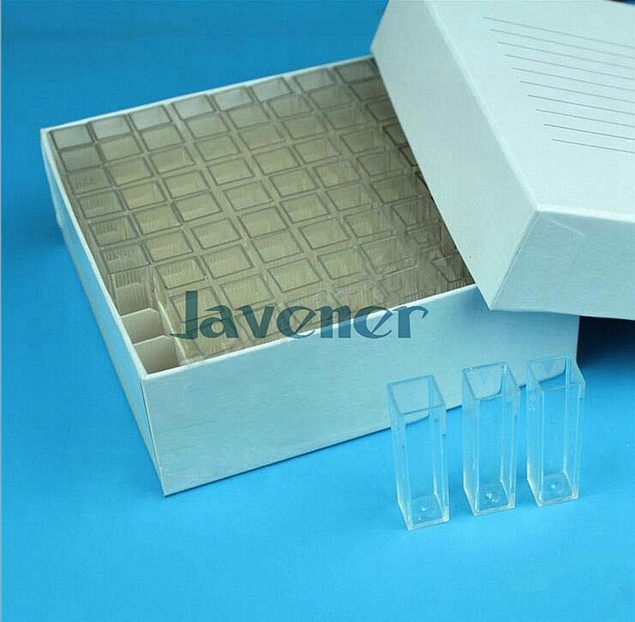 Set of 81pcs 4.5ml Square Plastic Test Tubes Vials Container Craft ...