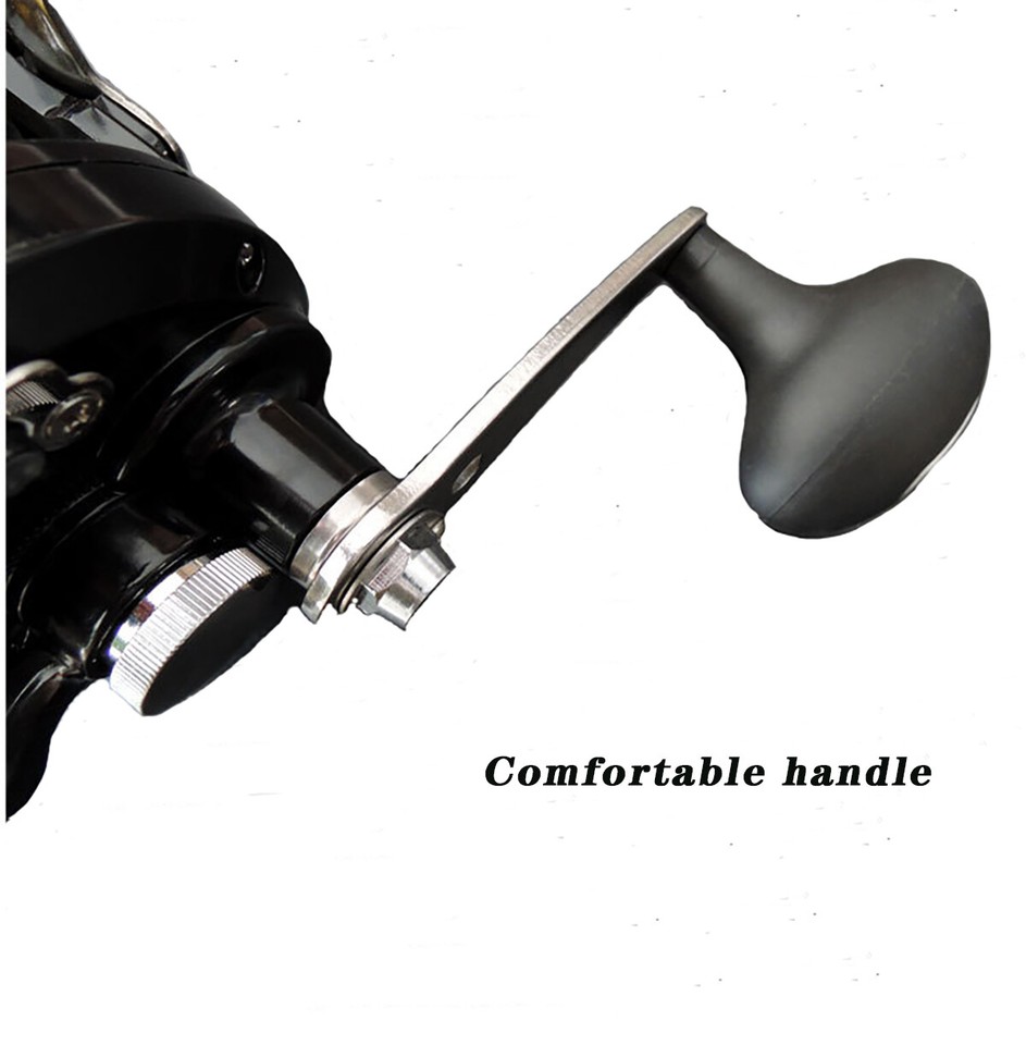 Multiplier Reel Lever Drag 55 LB Boat Trolling Right Hand Saltwater ...