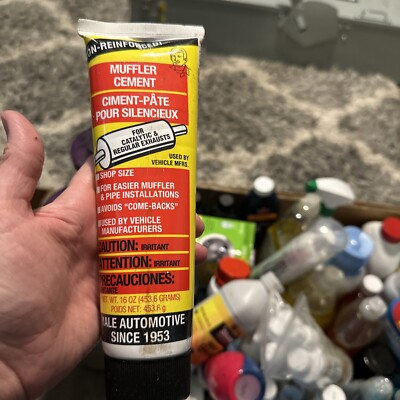 Yale Dynomax 35958 Muffler Cement Exhaust Putty | 16oz Tube | Universal ...