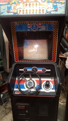 Arcade machine full size Pole Position | eBay