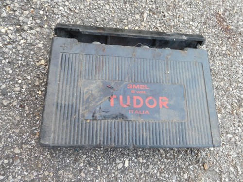 VESPA BATTERIA D'EPOCA TUDOR ITALIA 6V GS 150 150 VB1 MOTO GILERA MV ...